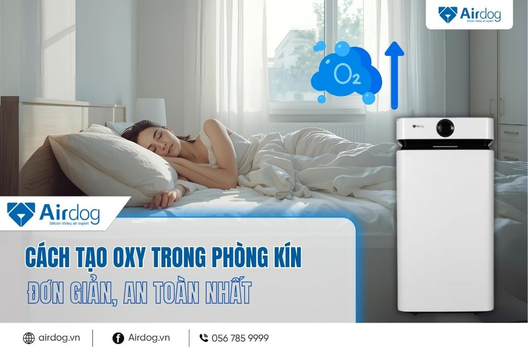 Top 9+ cách tạo oxy trong phòng kín ĐƠN GIẢN, an toàn nhất